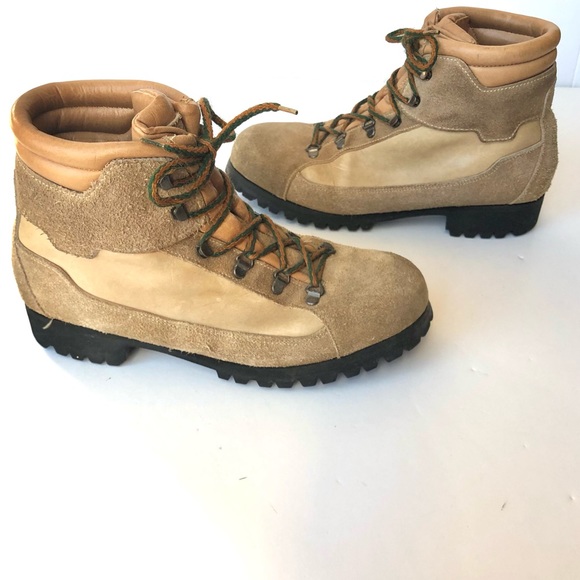 Dexter | Shoes | Vintage Dexter Leather And Suede Hiking Boots | Poshmark